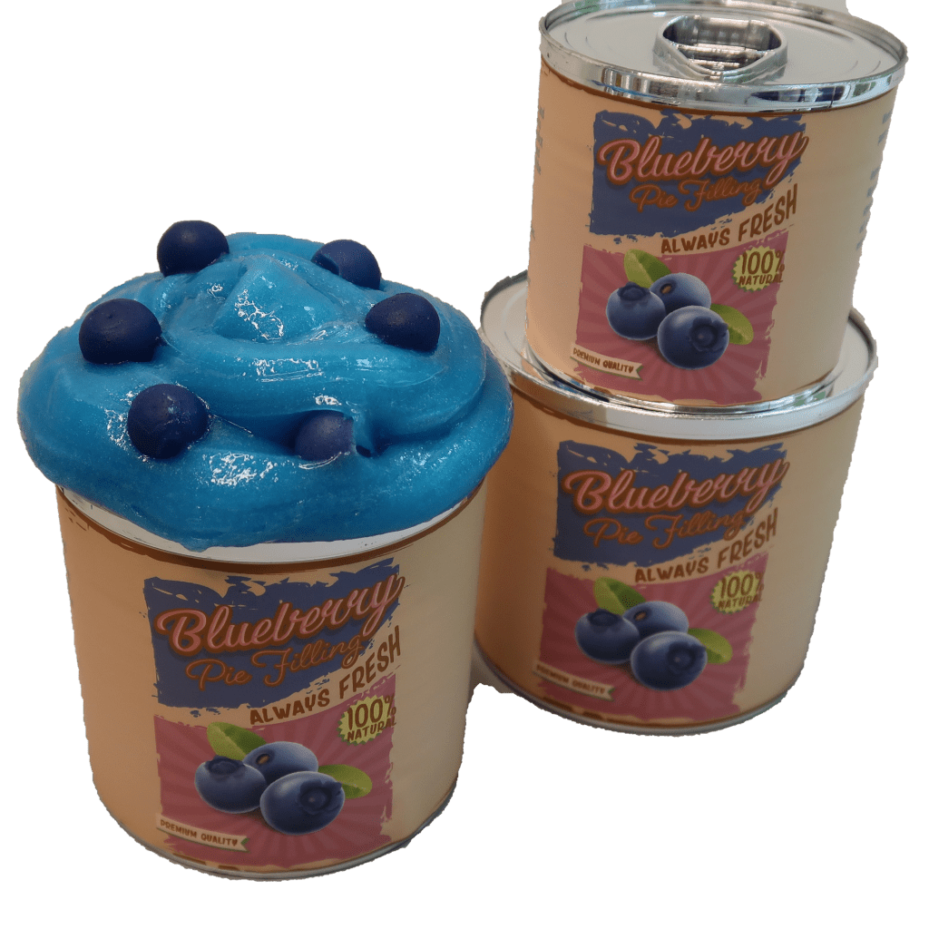 Blueberry Pie Filling Jelly Slime - Retro Slime Company