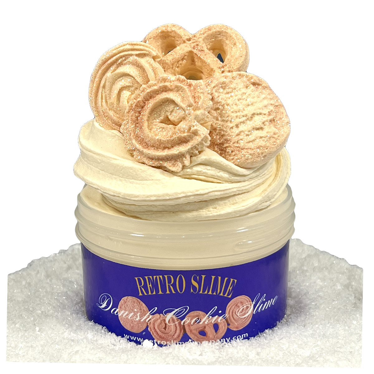 Retro Danish Cookie DIY Slay Slime - Retro Slime Company