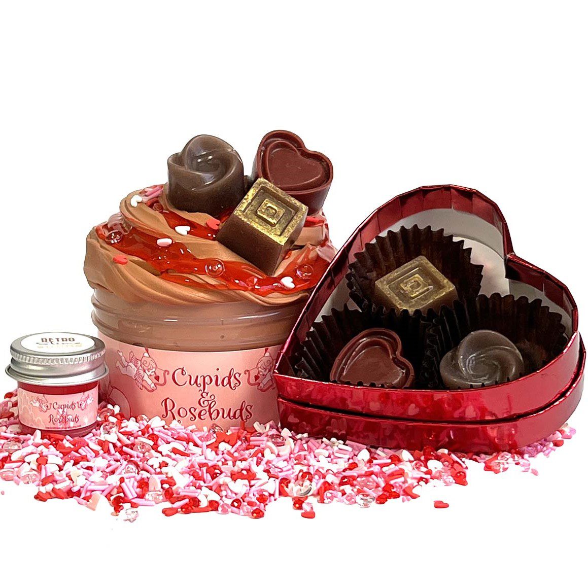 Cupids & Rosebuds Butter Slime - Retro Slime Company