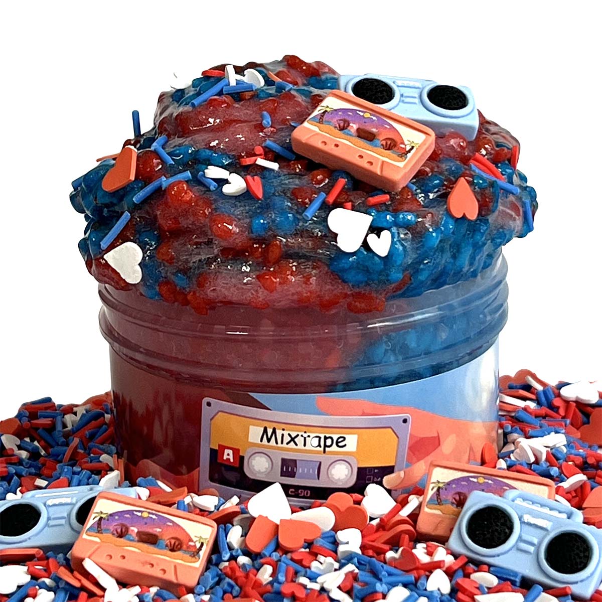 Mixtape Pebble Slime - Retro Slime Company