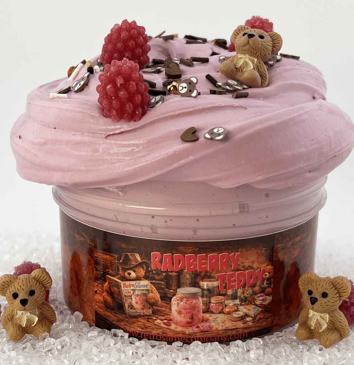 Radberry Teddy Butter Slime - Retro Slime Company